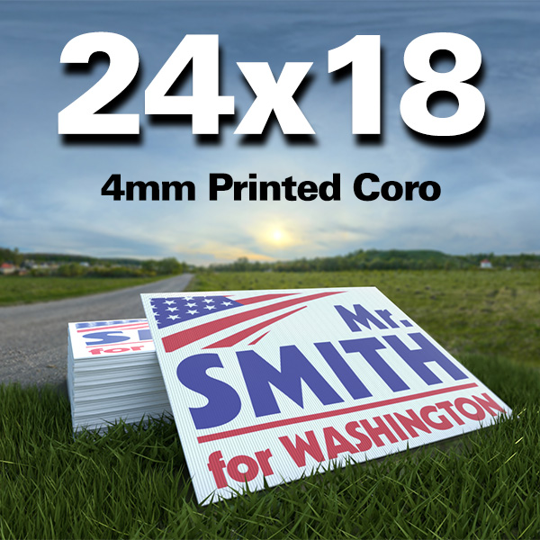 Coroplast Signs 4mm - Yard Sign Ninjas