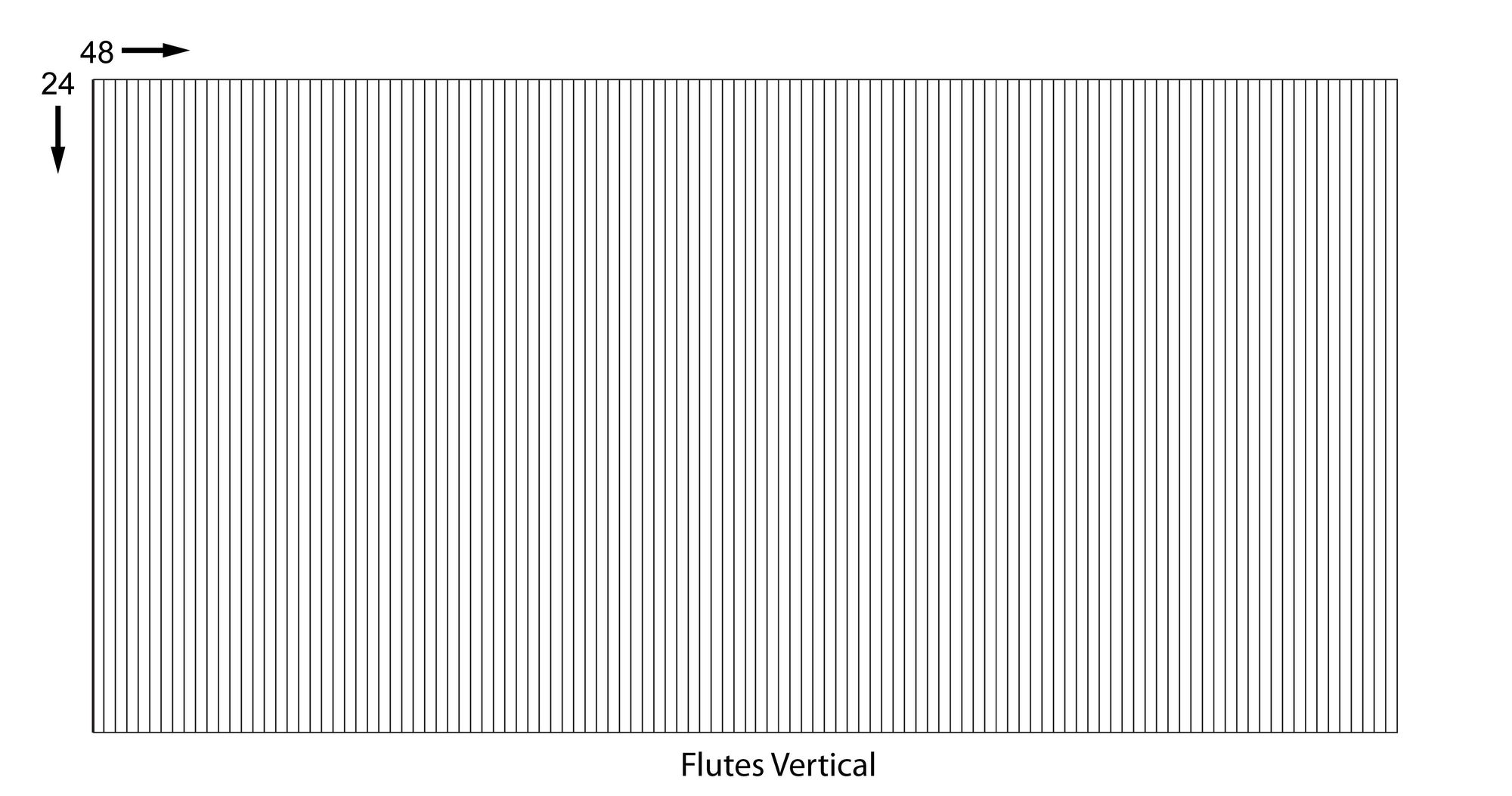 48x24 White Coro - Yard Sign Ninjas